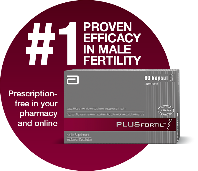 PLUSFORTIL™ - No. 1 proven efficacy in male fertility › PLUSFORTIL